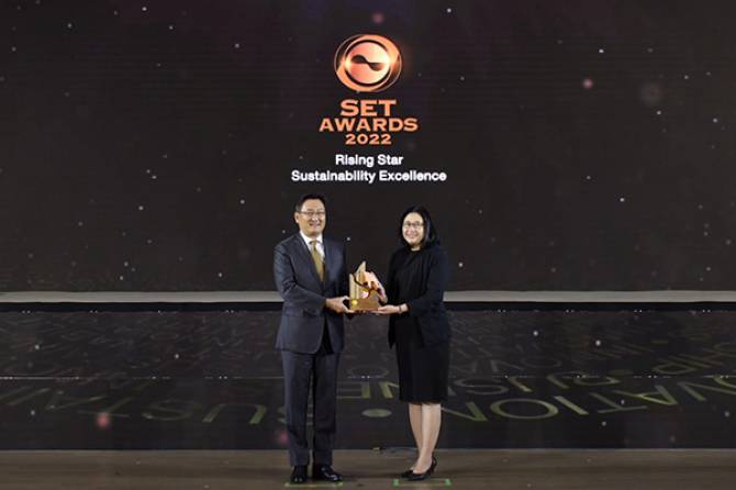 บ้านเมือง - “ไทยวา” คว้า 2 รางวัลเกียรติยศ จาก “SET Awards 2022