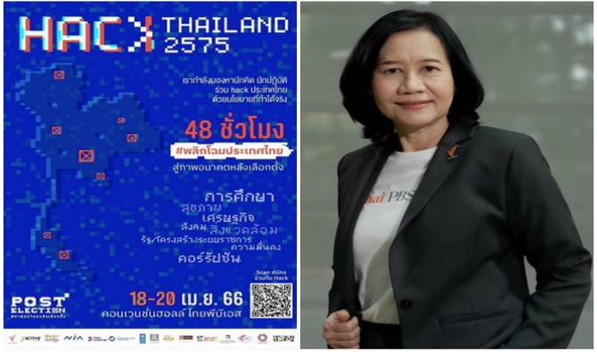 บ้านเมือง - ไทยพีบีเอสจัด Hack Thailand 2575 ลุย 48 ชั่วโมงพลิกโฉมประเทศ
