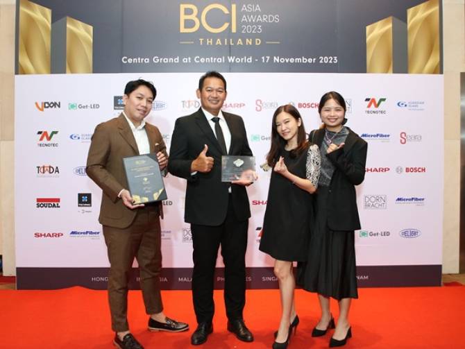 บ้านเมือง - SC Asset คว้ารางวัลจาก 2 เวทีอสังหาฯ ใหญ่ระดับเอเชีย