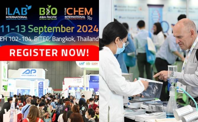 บ้านเมือง - งาน Thailand LAB INTERNATIONAL, Bio Asia Pacific และ FutureCHEM INTERNATIONAL 2024